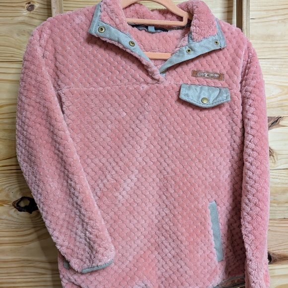 Simply Southern | Jackets & Coats | Simply Southern Pink And Gray Kids ...